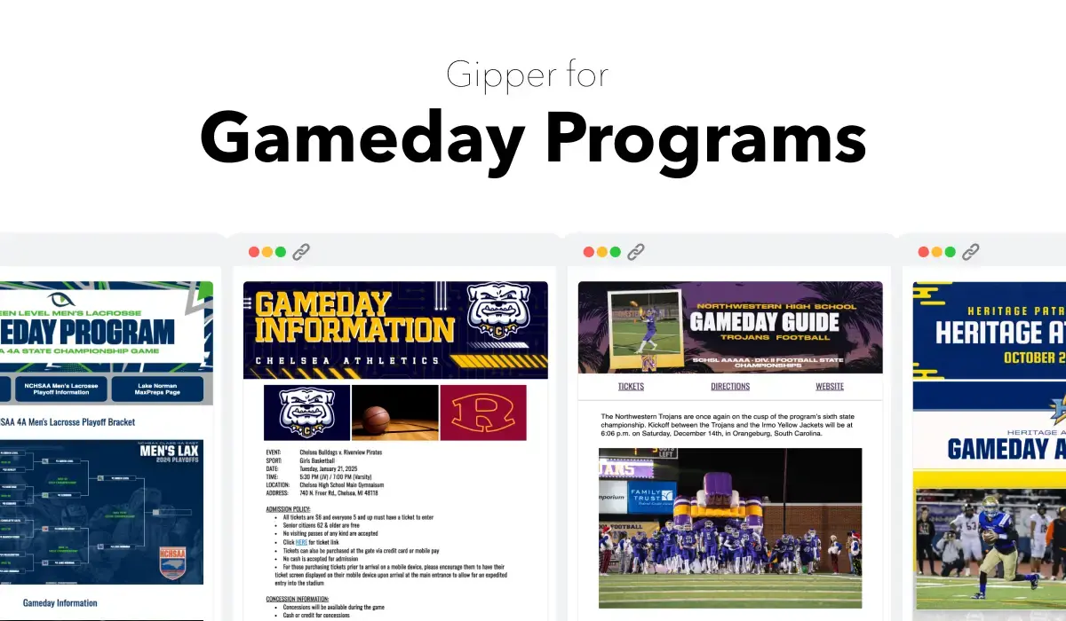 Use Cases | Gameday Programs